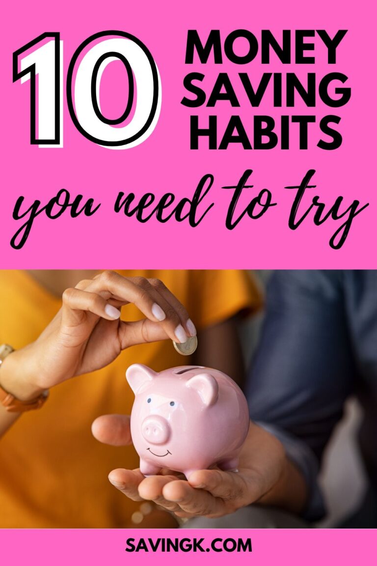 10 Money-Saving Habits Revealed That You Need To Try