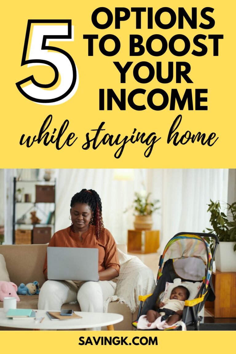 Boost Your Income While At Home: 5 Options To Consider - SavingK