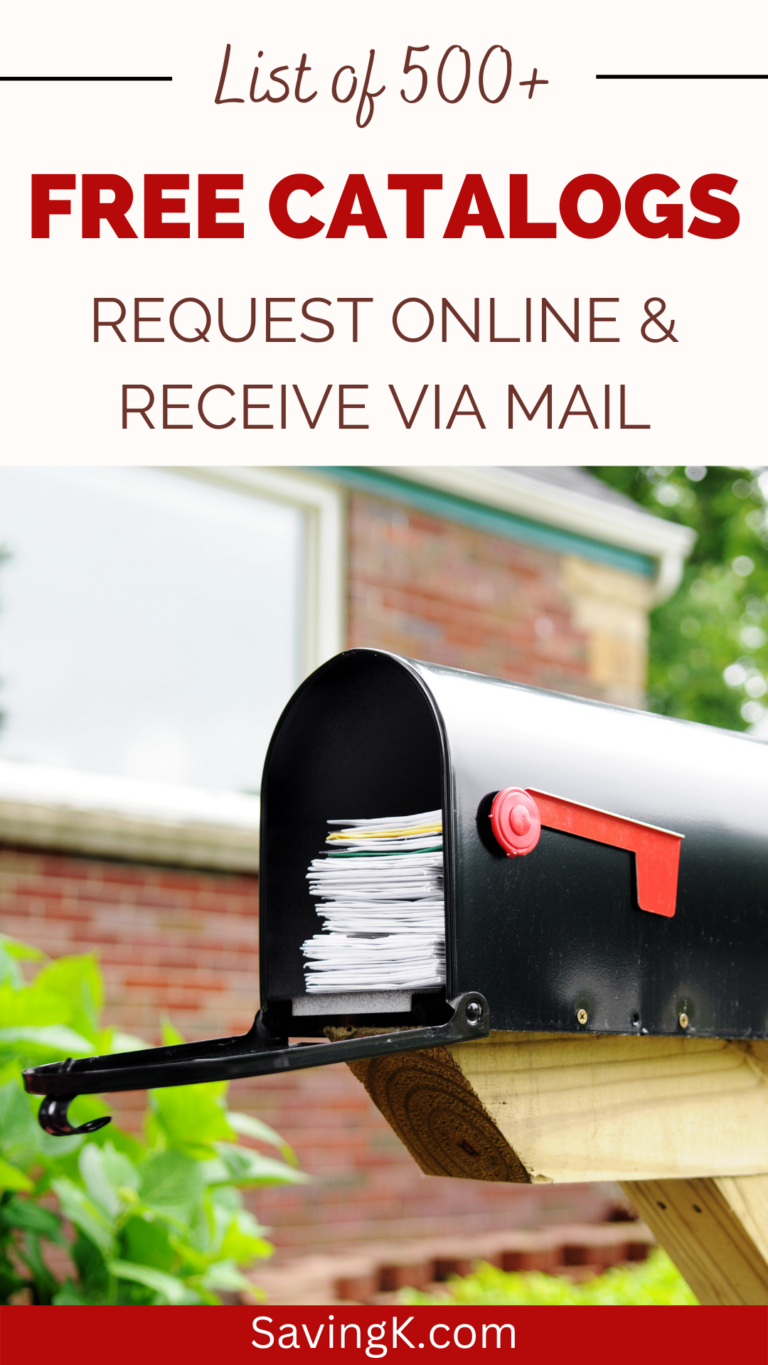 Request 500 Free Catalogs By Mail 2026 - SavingK