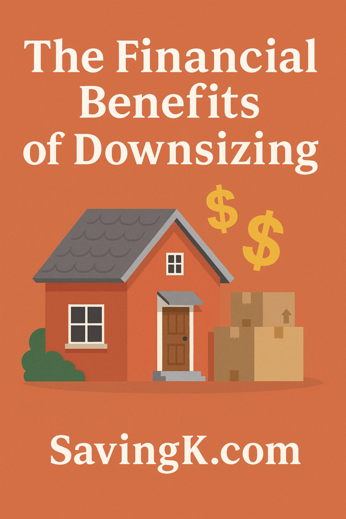 The Financial Benefits Of Downsizing: Moving To A Smaller Home - SavingK