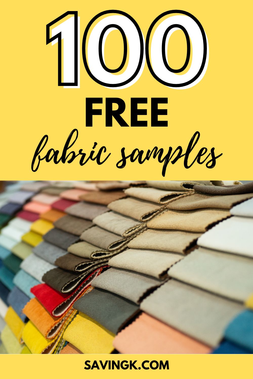 Free Fabric Samples: 100+ Stores That Send You Free Fabric - SavingK