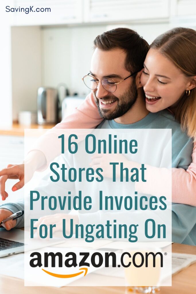 Online Stores That Provide Invoices For Ungating On Amazon - SavingK