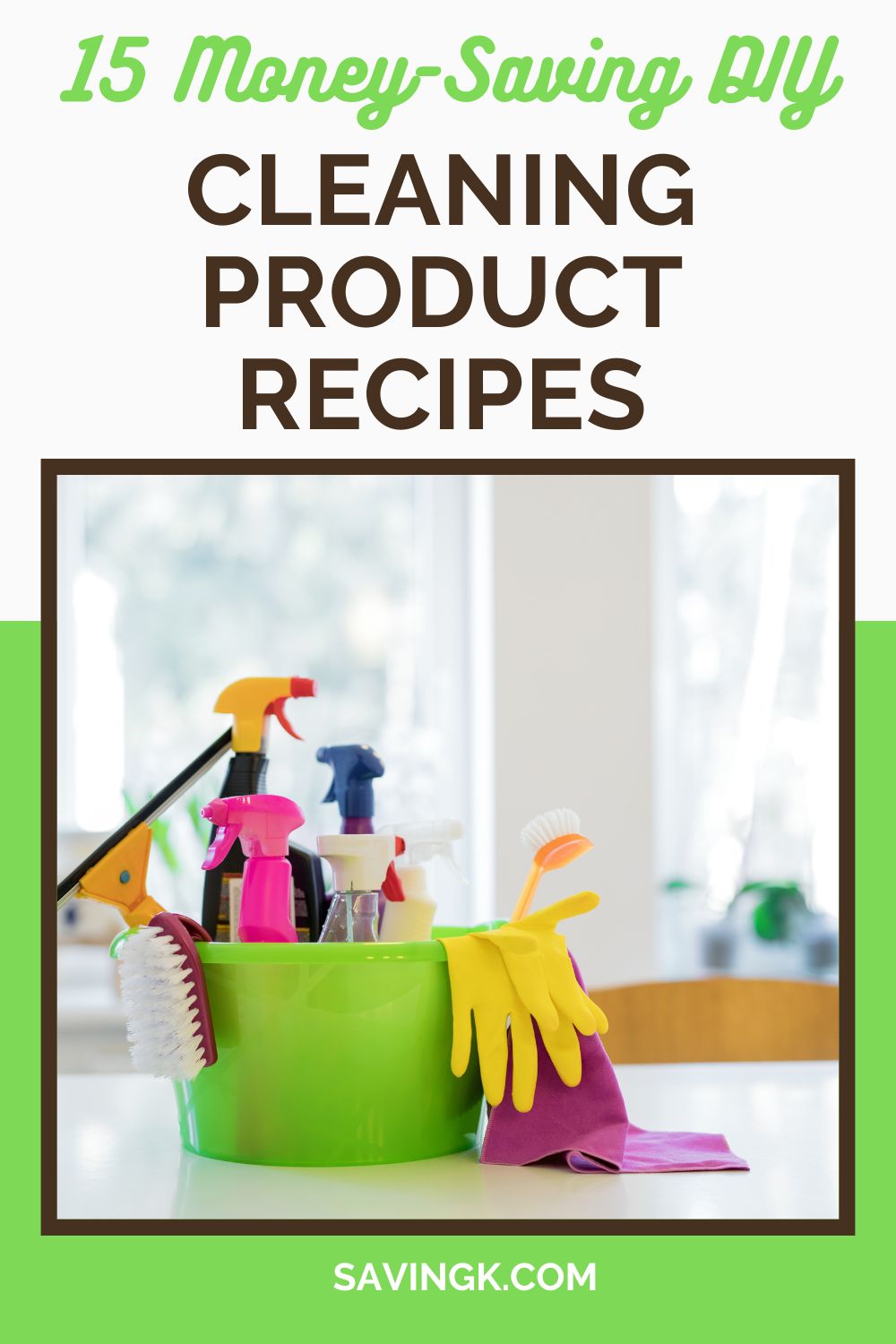 15 Money-Saving DIY Recipes for Everyday Cleaning Products - SavingK