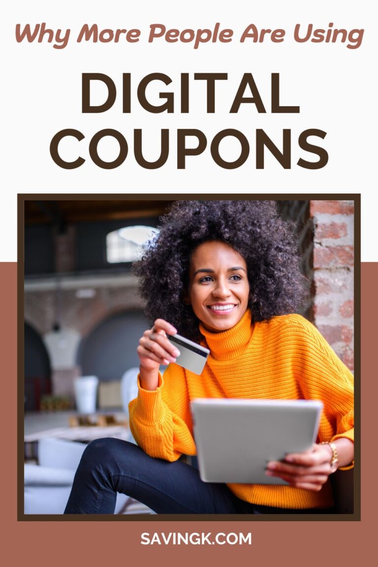 Why More People Are Turning To Digital Coupons - SavingK