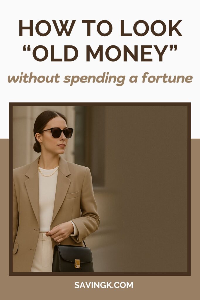 How To Look Old Money Without Spending A Fortune - SavingK