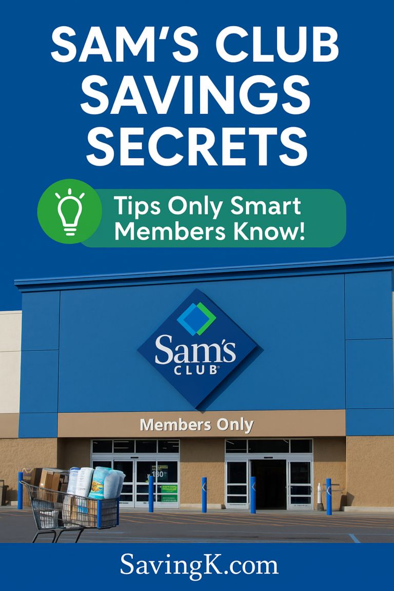Top Savings Secrets for Sam’s Club Members - SavingK