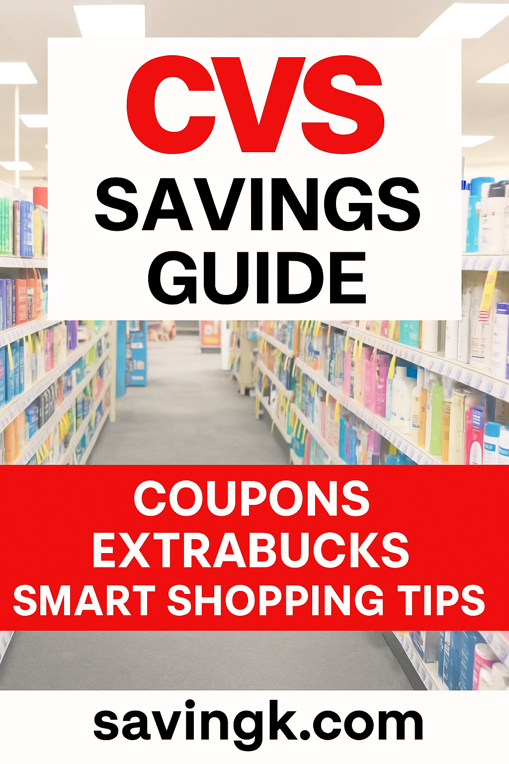 CVS Savings Guide: Coupons, ExtraBucks, and More - SavingK