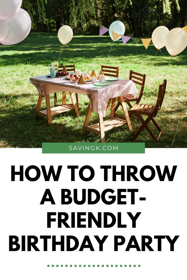 How To Throw A Budget-Friendly Birthday Party For Kids - SavingK