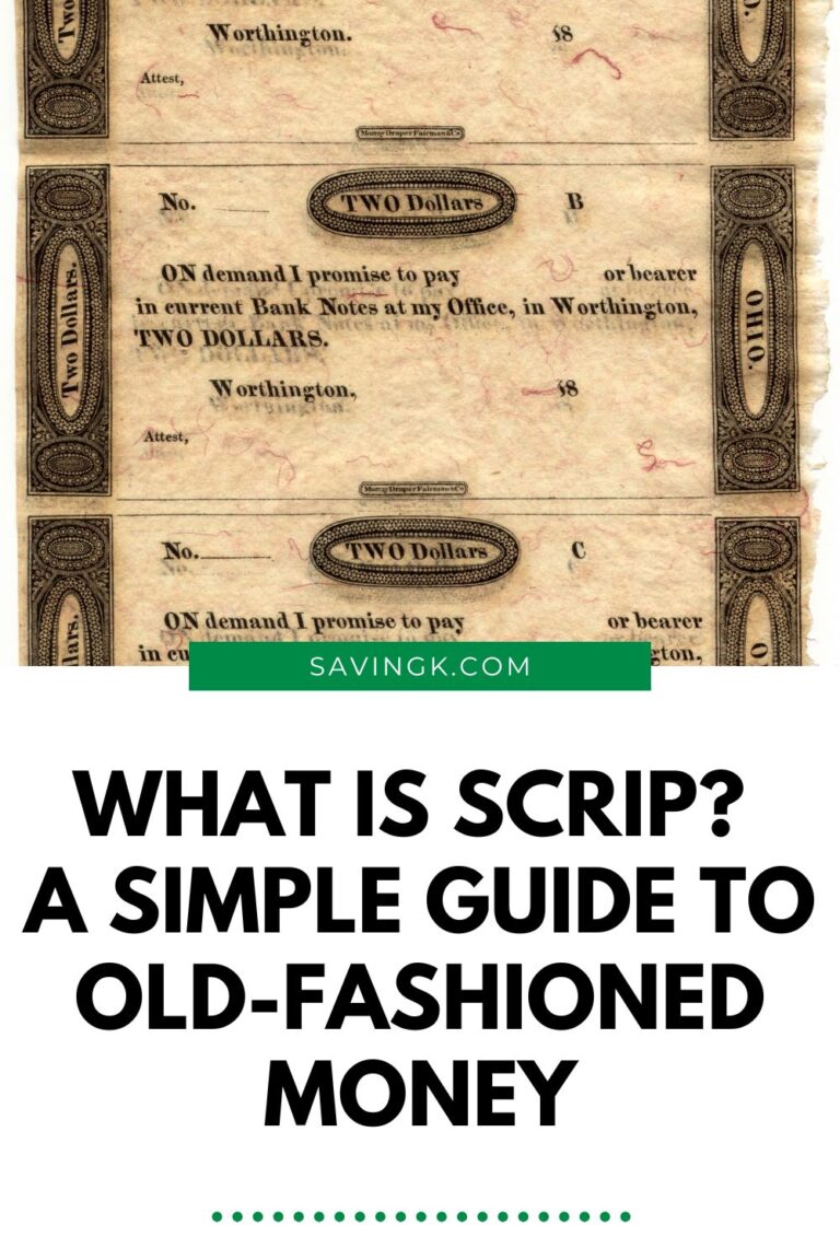 What Is Scrip? A Simple Guide To Old-Fashioned Money - SavingK