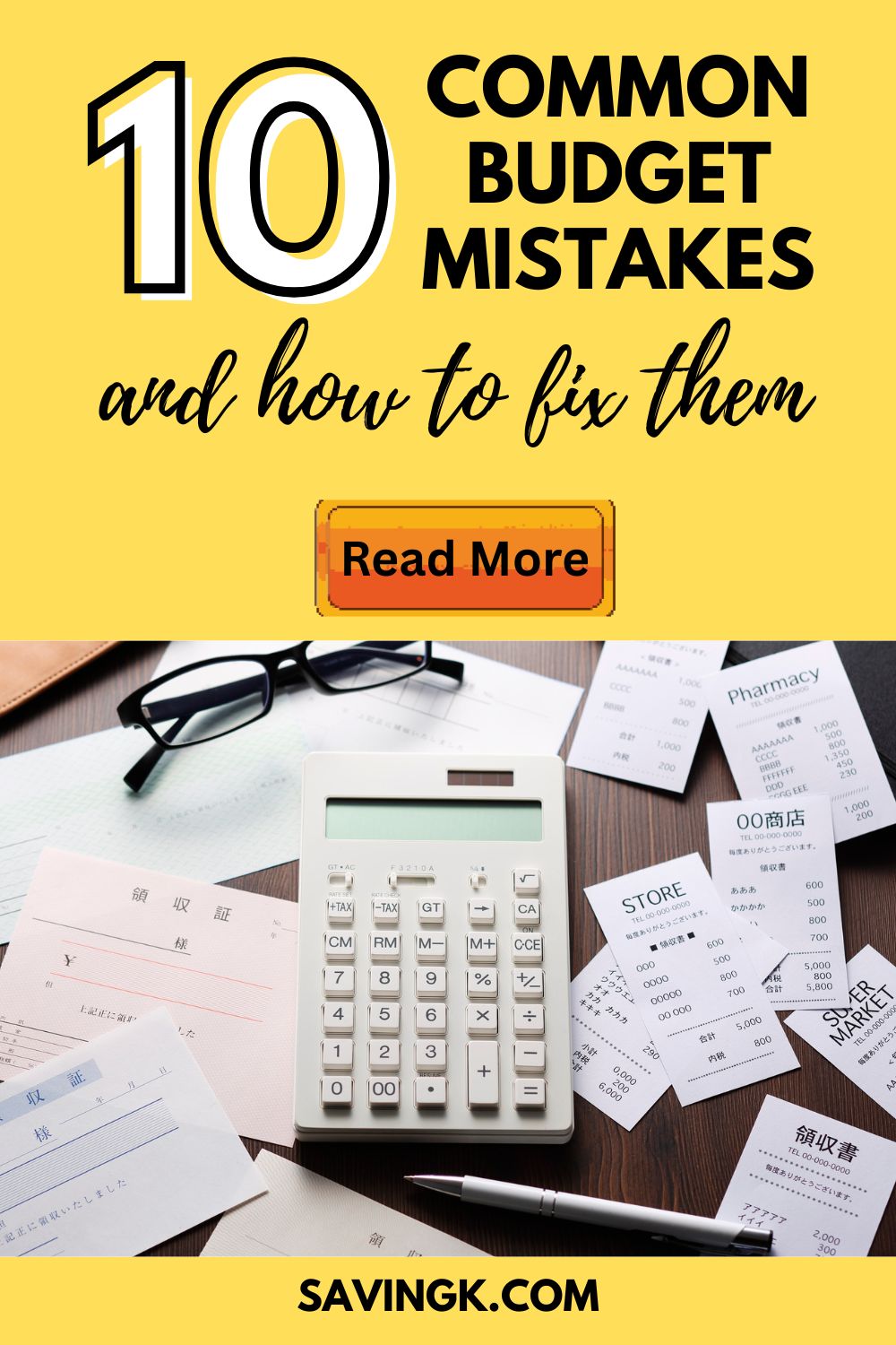The 10 Most Common Budgeting Mistakes - SavingK