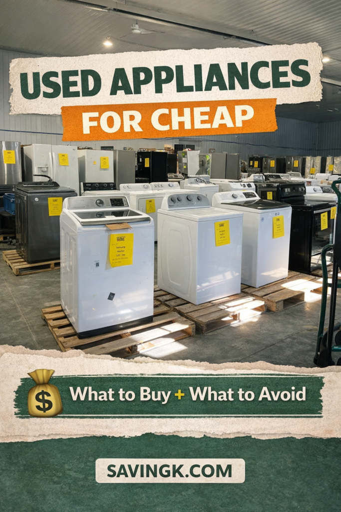 The Best Used Appliances To Buy - SavingK